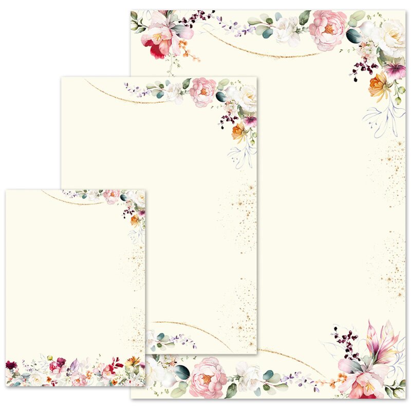 Motivpapier Tropische Blumen | Papex
